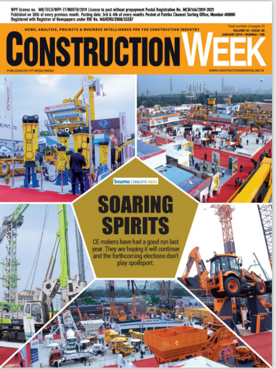 Construction week India January 2019 - Construction Week India