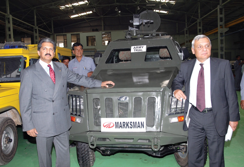 M&M launches military vehicles facility - Construction Week India