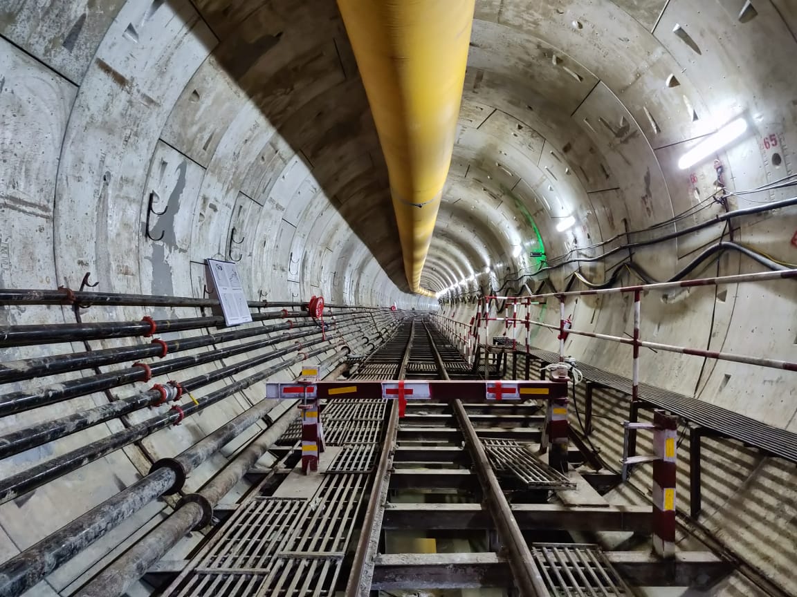 HCC completes first tunnel for Metro III project - Construction Week India
