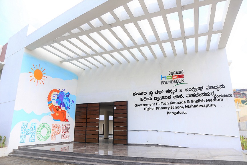 CapitaLand builds first Hope school in India - Construction Week India
