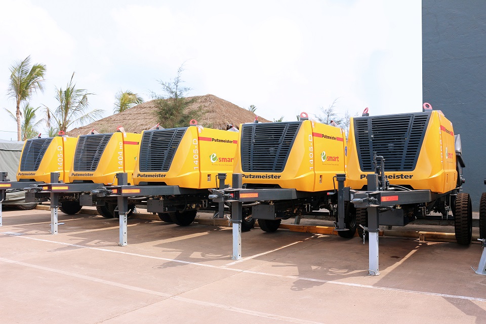 Putzmeister celebrates the delivery of its 5,000th Stationary Concrete ...