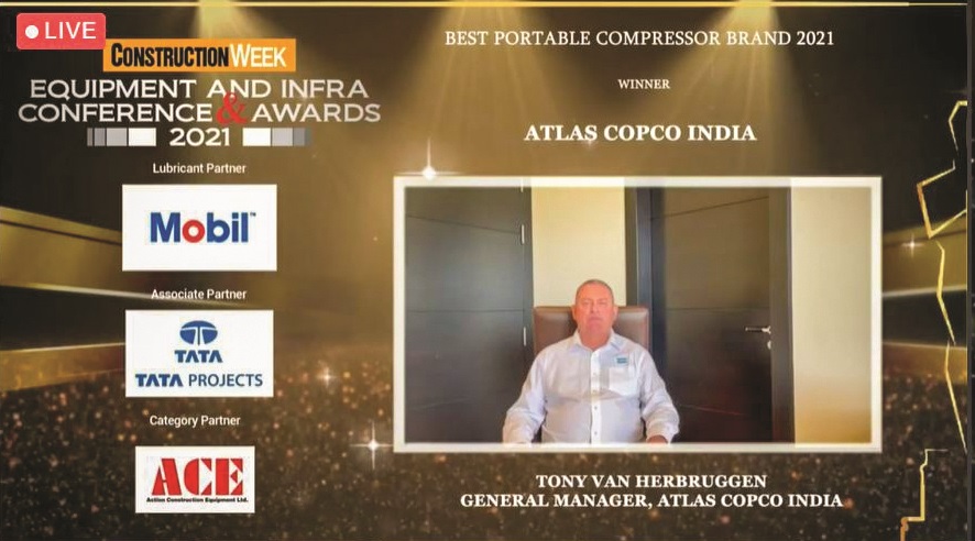 Equipment And Infra Conference & Awards 2021: Best Portable Compressor ...