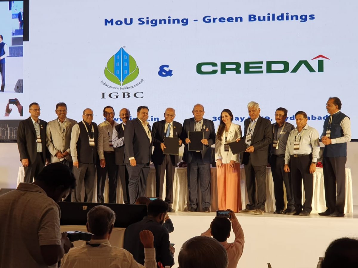 CREDAI signs MoU with IGBC to accelerate Green Building movement in ...
