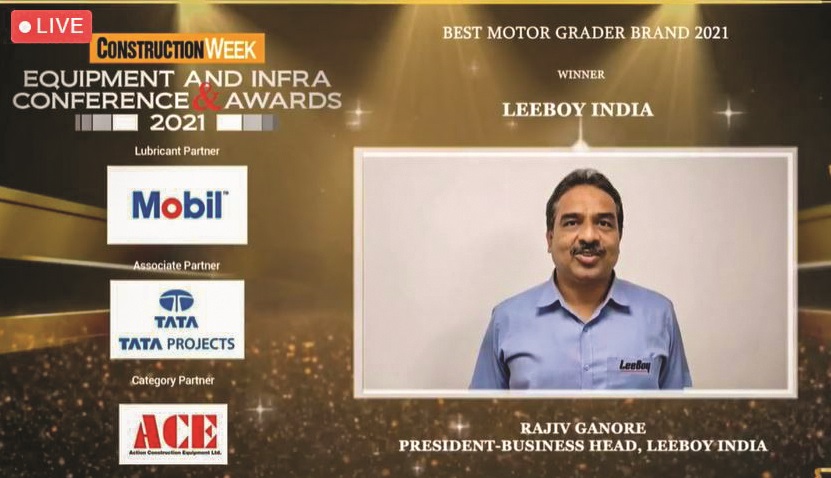 Equipment And Infra Conference & Awards 2021: Best Motor Grader Brand ...