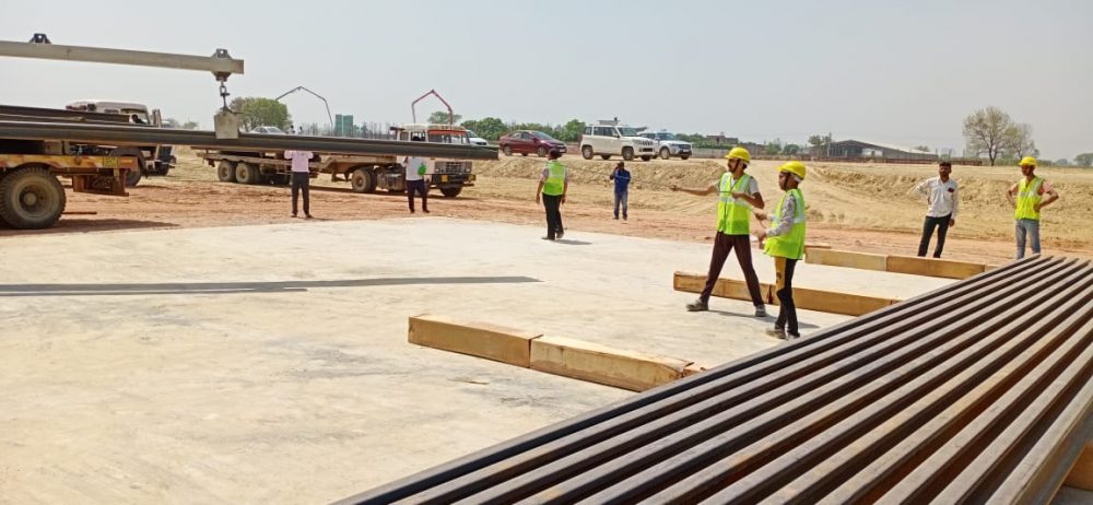 RRTS track laying for India’s first regional rail between Delhi ...