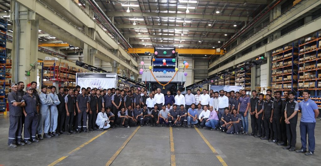 Wirtgen India rolls out 500th Kleemann screen from Pune, India factory ...