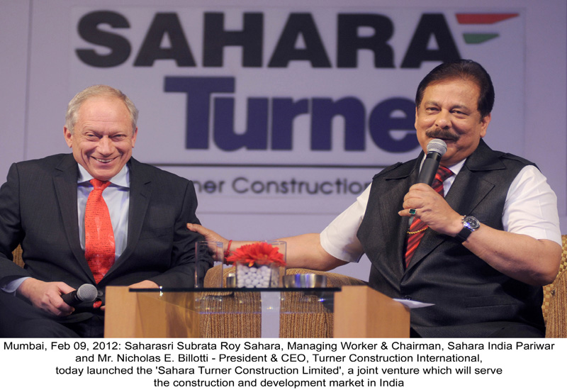 Sahara & Turner form joint venture - Construction Week India