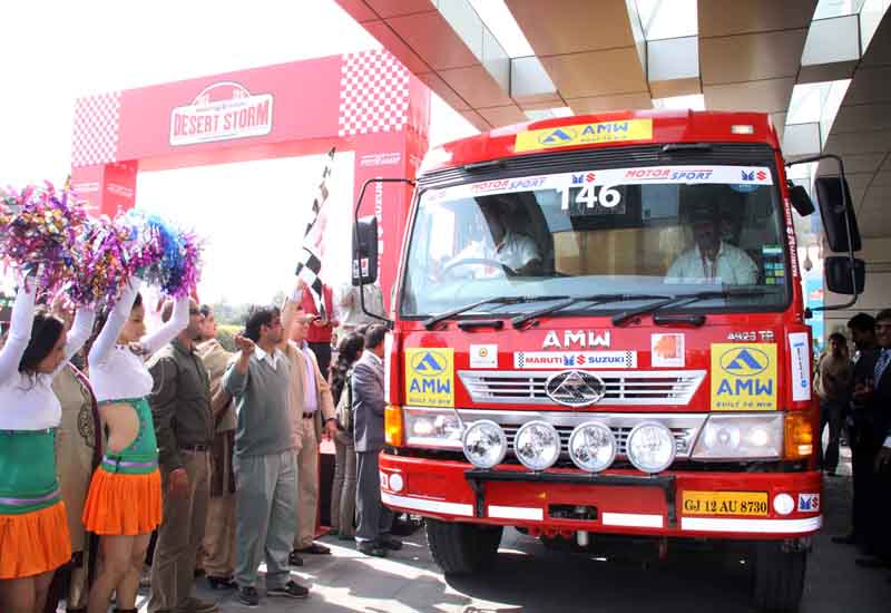 AMW participates in Desert Storm Rally - Construction Week India