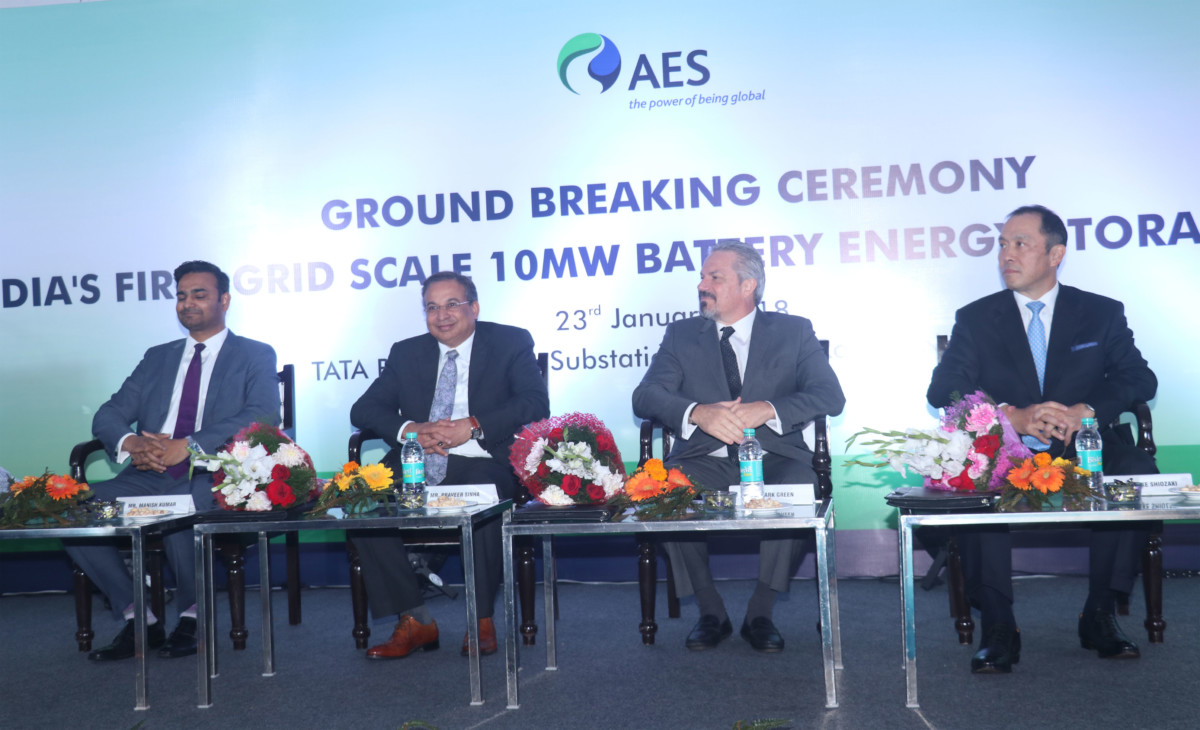 AES and Mitsubishi Corporation start construction on India’s first grid ... AES and Mitsubishi Corporation start construction on India’s first grid ...