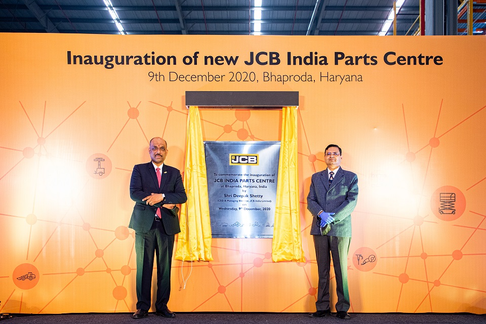 JCB India inaugurates its largest parts centre at Bhaproda, Haryana ...
