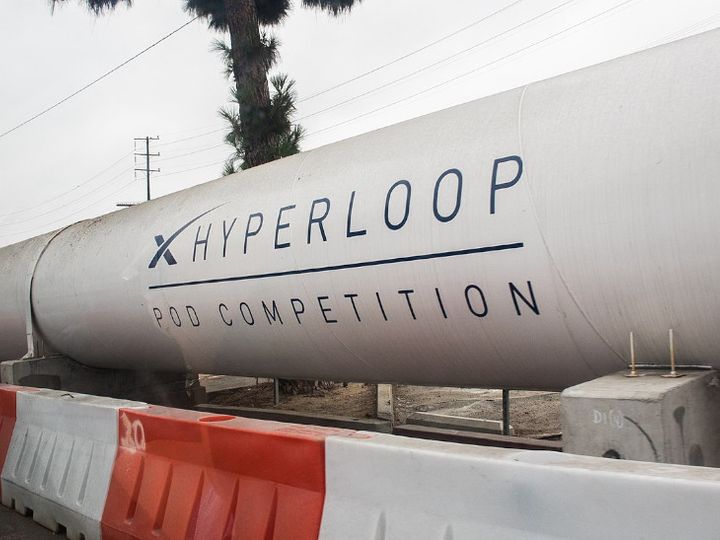 Setting up demonstration unit for hyperloop tech would be good ...