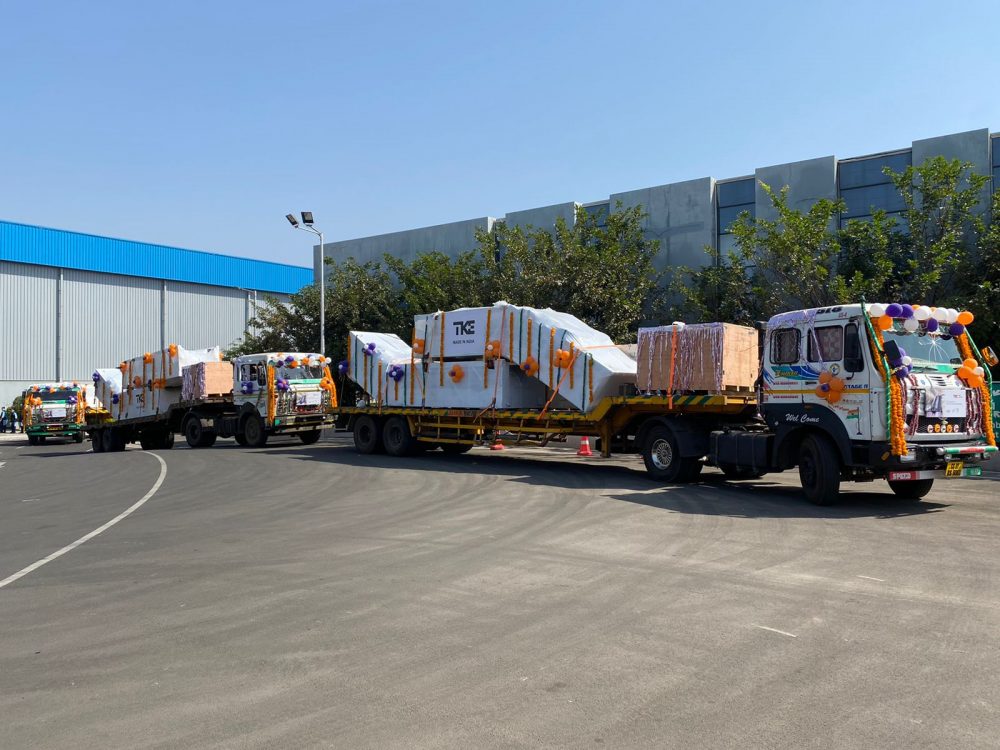 TK Elevator unveils made in India escalators - Construction Week India