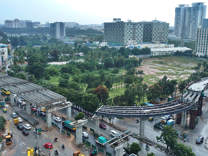 Embassy REIT constructs & launches key flyover at Embassy Manyata ...