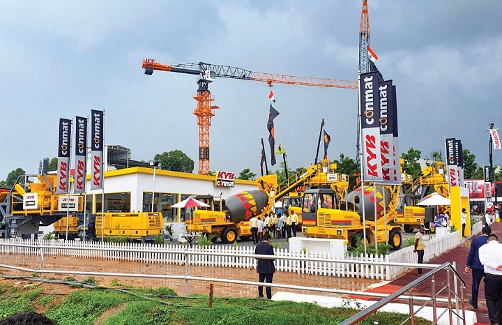 KYB Conmat - Construction Week India