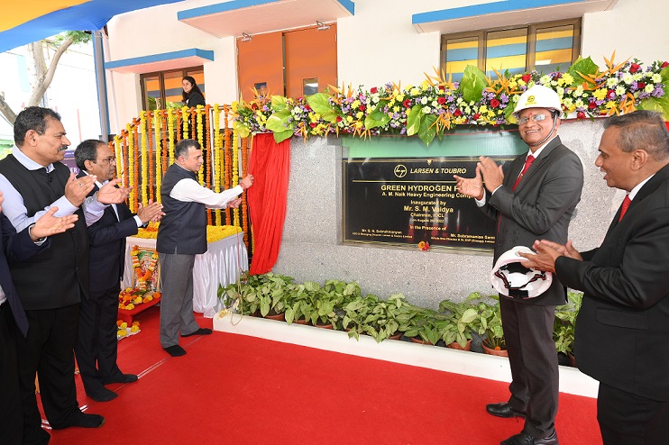 L&T commissions green hydrogen plant at its manufacturing complex in ...