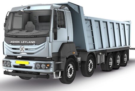 Ashok Leyland launches AVTR 4825 tippers with H6 engine - Construction ...