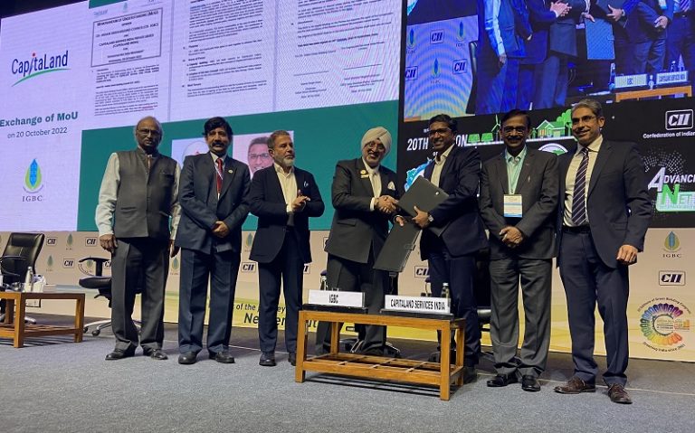 CapitaLand Investment partners CII-IGBC to advance net zero movement in ...