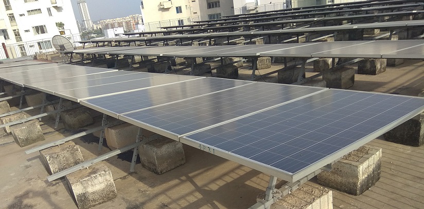 Enviro India installs 1098 solar panels across its project to promote a ...