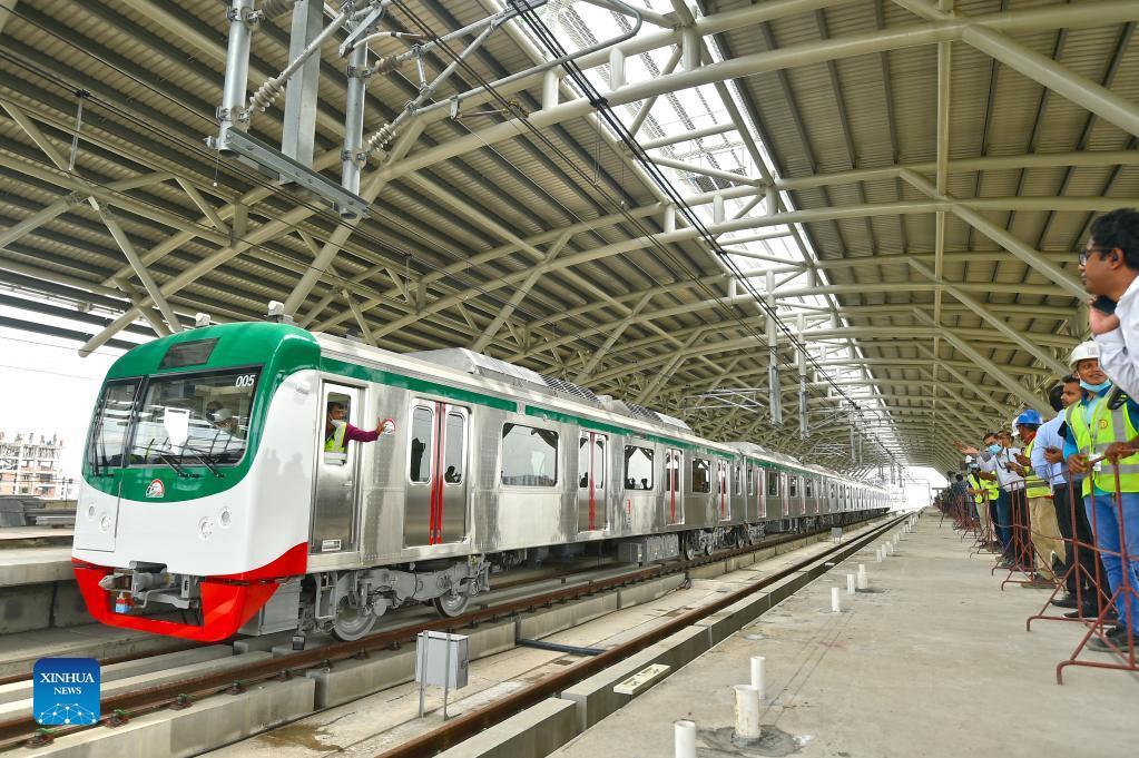 Dhaka Metro Line 6 (Phase 1) commences operations upon electrical ...