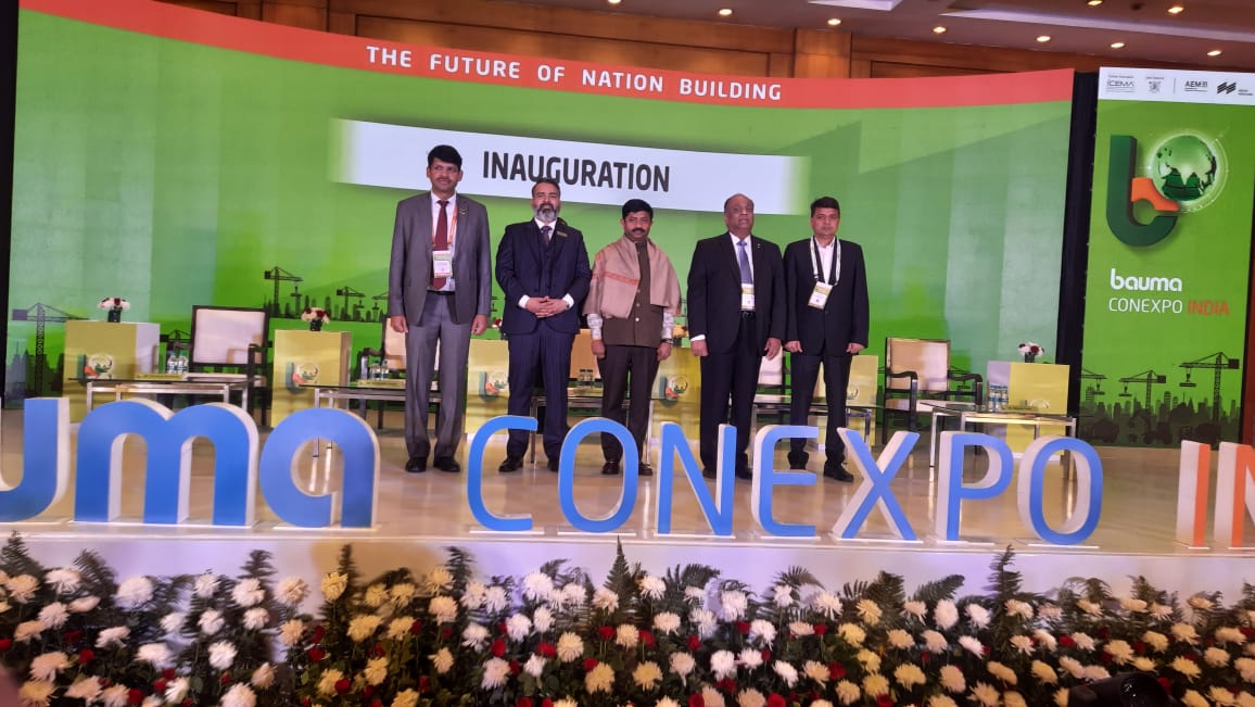 bauma ConExpo India 2023 launches with great fanfare - Construction ...