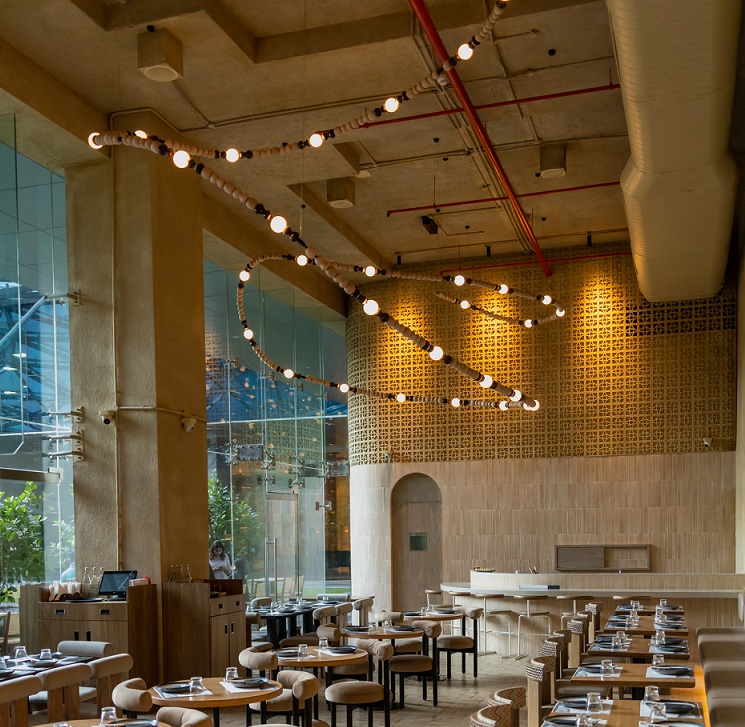 A 42m long lighting installation at Hyderabad - Construction Week India