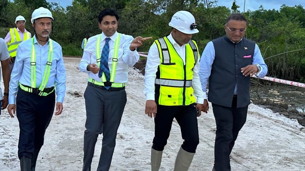 Minister of External Affairs Dr S Jaishankar visits Ashoka Buildcon's road infra project at ...