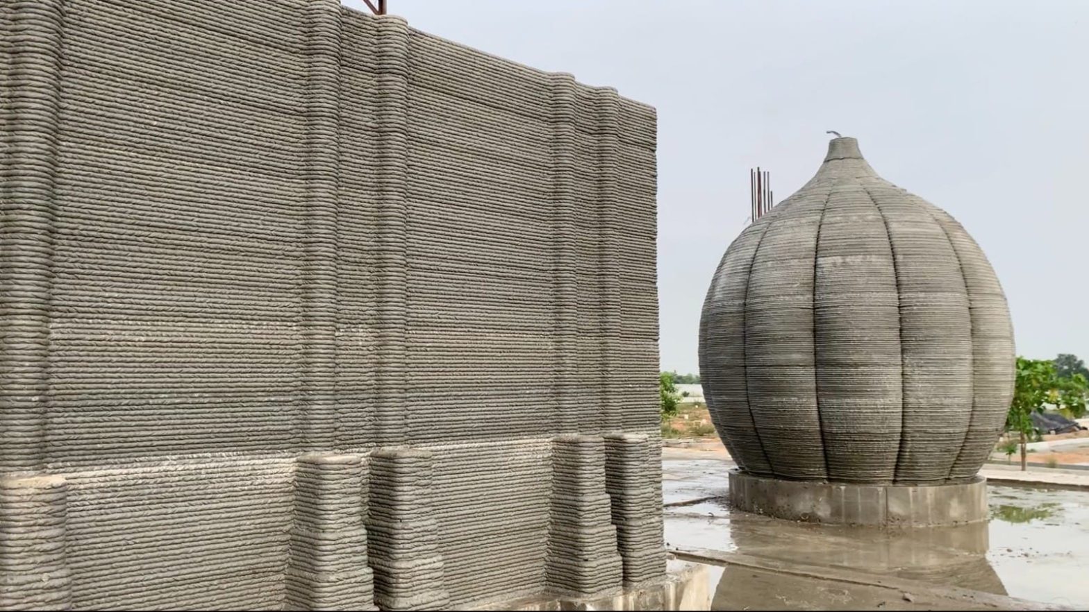 World's first 3D printed temple being built in Telangana - Construction ...