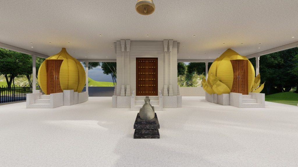 World's first 3D printed temple being built in Telangana - Construction ...