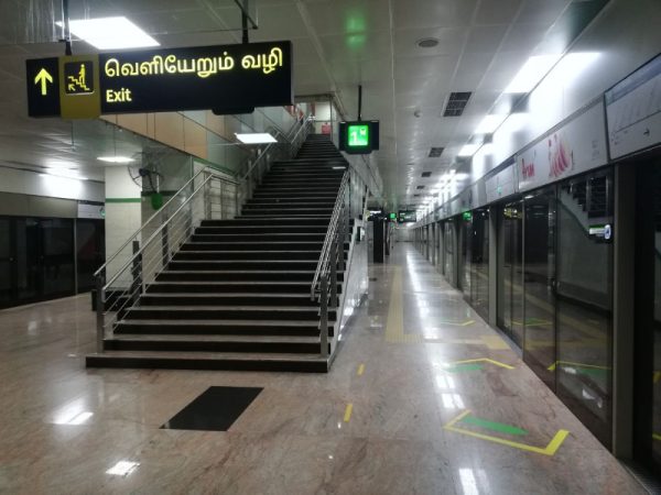 Innovative engineering at Chennai's deepest metro station by CMRL ...