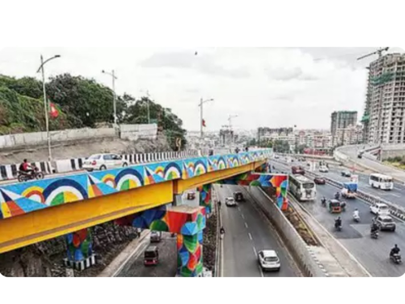 Minister Nitin Gadkari unveils multi-level flyover at Pune's Chandni ...