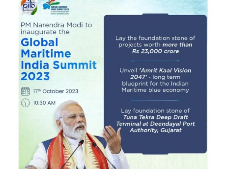 PM unveils 3rd Global Maritime India Summit in Mumbai - Construction Week India
