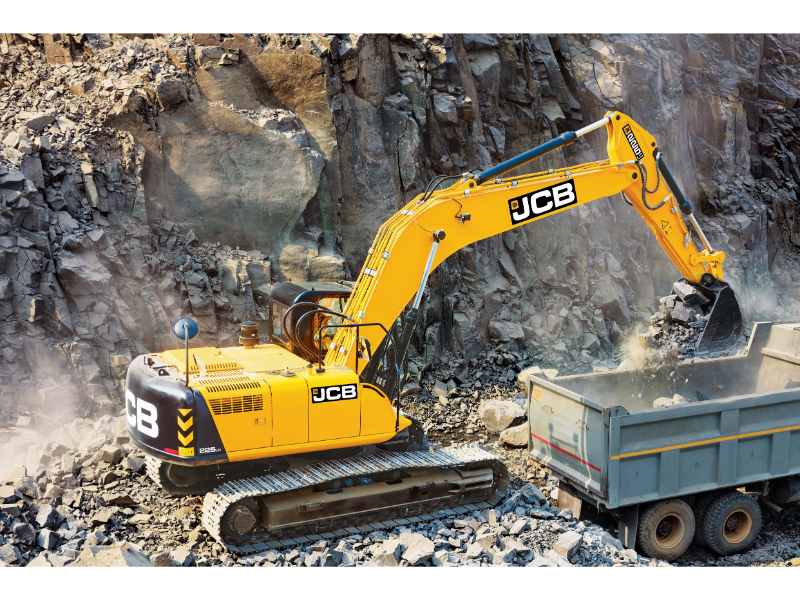 JCB's hydrogen-powered machine makes debut at the Excon 2023 - Construction Week India