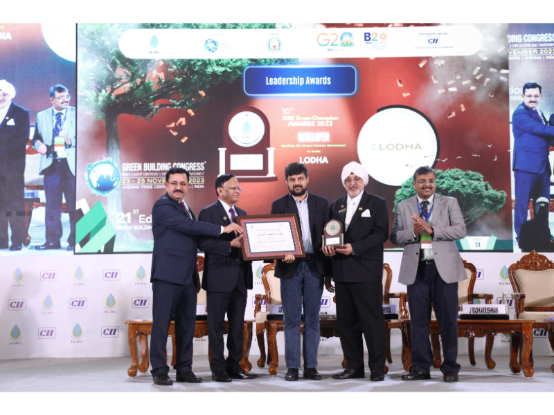 Lodha Group earns acclaim from IGBC for sustainable home development - Construction Week India