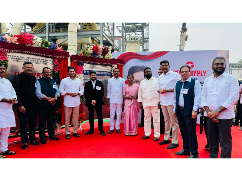 CenturyPly debuts massive wood panel manufacturing unit in Badvel ...