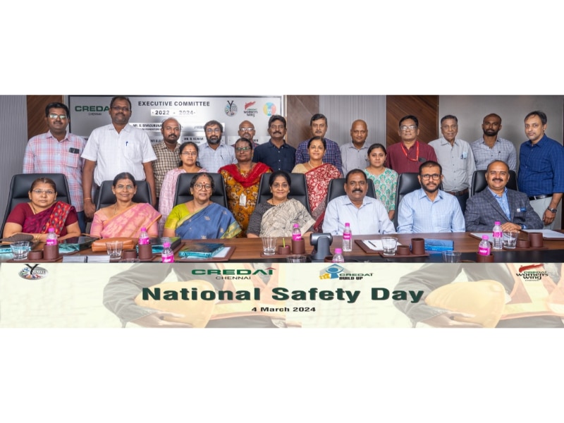 CREDAI Chennai celebrates National Safety Day with a special event ...