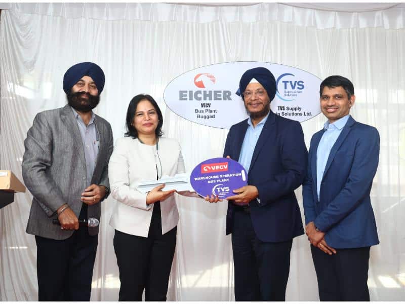 TVS SCS to manage in-plant warehousing and logistics function of VECV’s ...