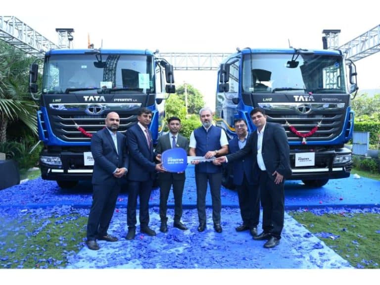 Tata Motors commences delivery of eco-friendly LNG trucks to Clean Green Fuel and Logistics ...