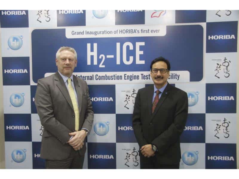 HORIBA unveils hydrogen internal combustion engine test bed