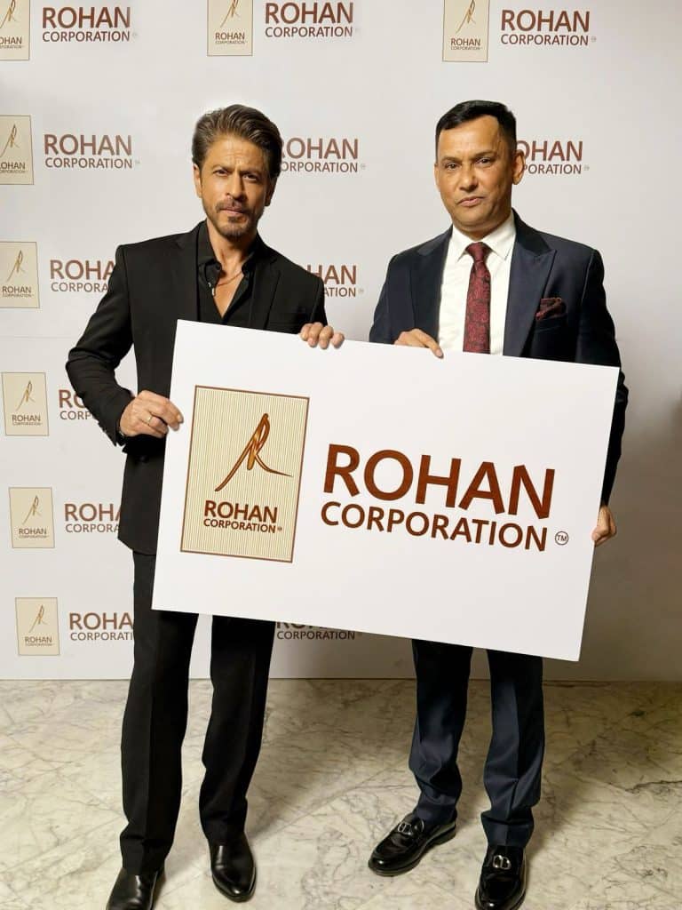 Rohan corporation signs Shah Rukh Khan brand ambassador