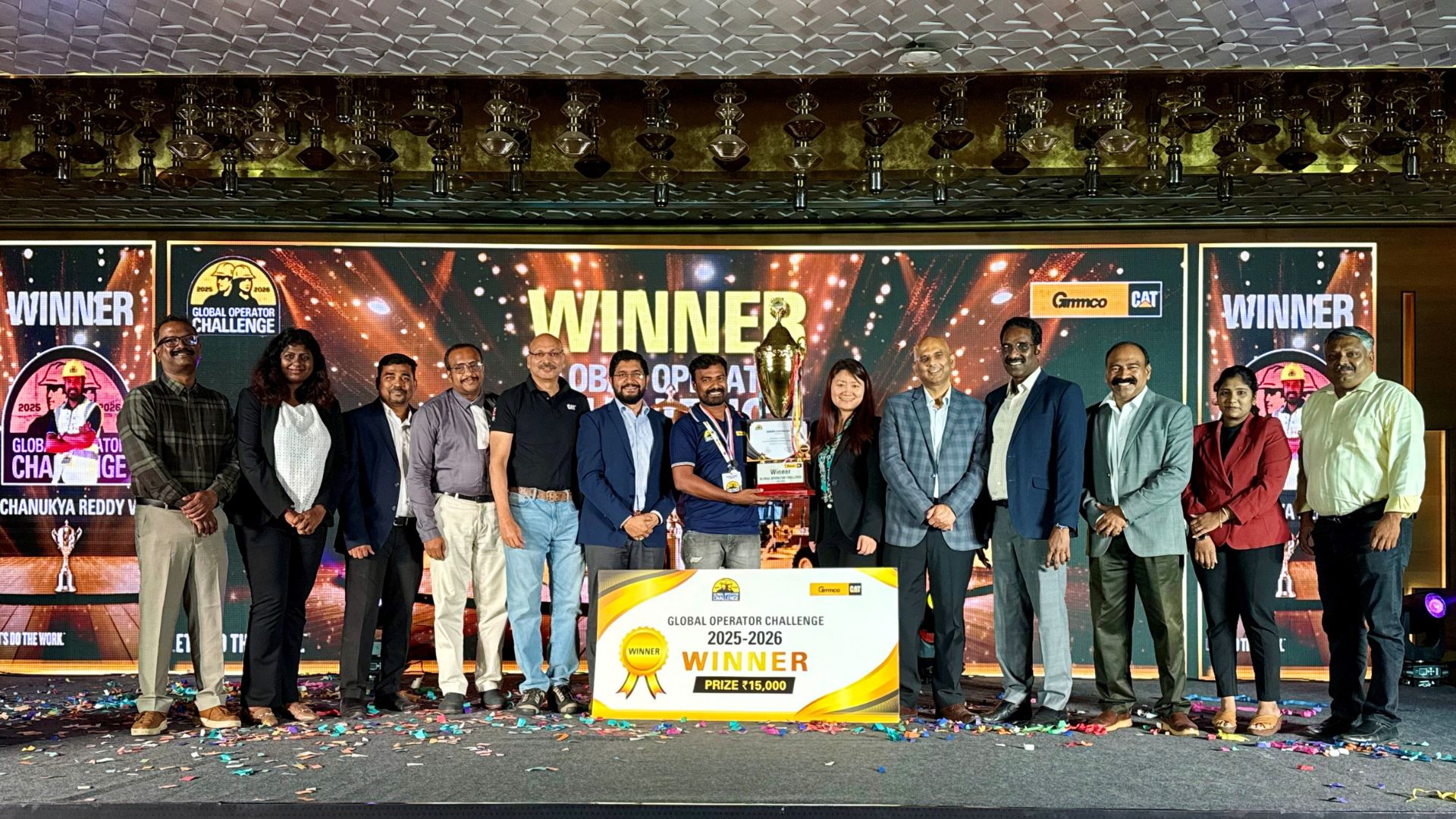 Gmmco, Caterpillar host India finals of Global Operator Challenge 2025-26