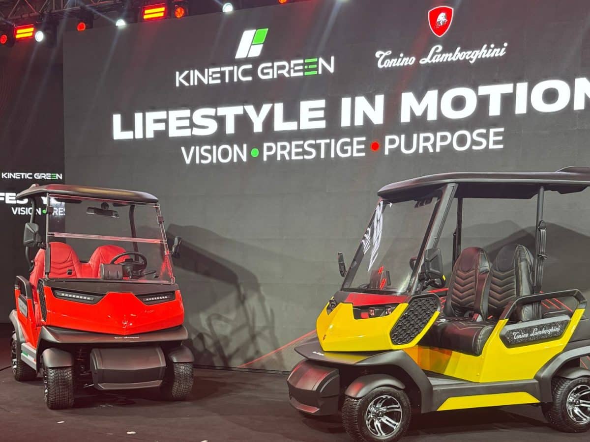 Kinetic Green, Lamborghini unveil electric golf carts, lifestyle carts